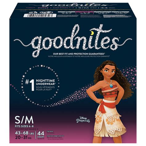 Save On Goodnites Girls Sm Nighttime Underwear 43 68 Lb Order Online