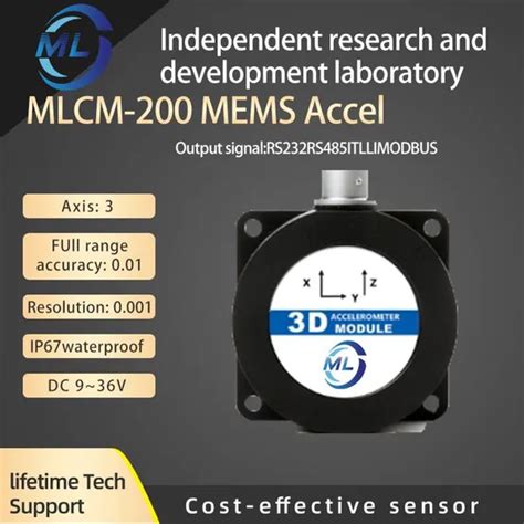 Mems Sensor Analog Triaxial Accelerometer Anti Vibration Mems