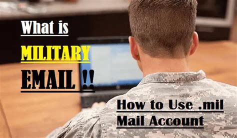 Military Email What How To Login How To Access From Home