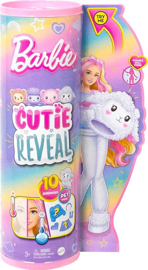 Barbie Cutie Reveal Cozy Series 5 2023 Dolls Lamb Teddy Poodle And