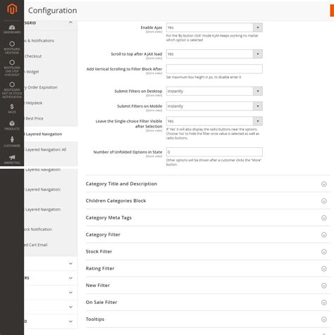 Ajax Layered Navigation For Magento Bootsgrid