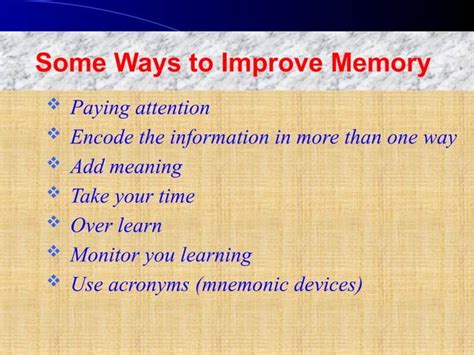 chapter 5 memory and forgetting powerpoint pptx