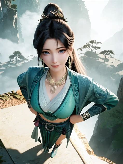 凡人修仙传动画慕沛灵高清壁纸图片，单人ai图片素材 诺瓦小站