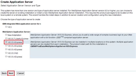 How To Create An Ibm Websphere Application Server Was Profile Using The Ibm Web Administration