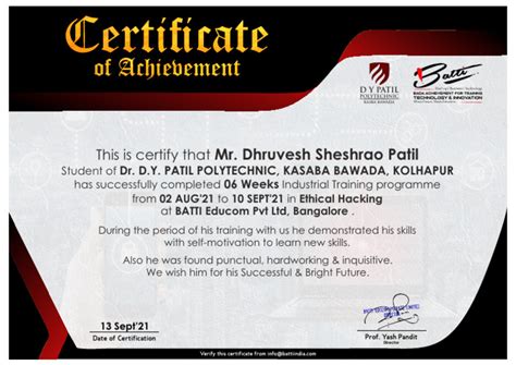 Ethical Hacking Certificate Pdf