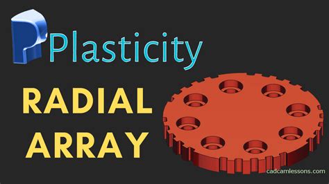 Radial Array In Plasticity Cadcamlessons