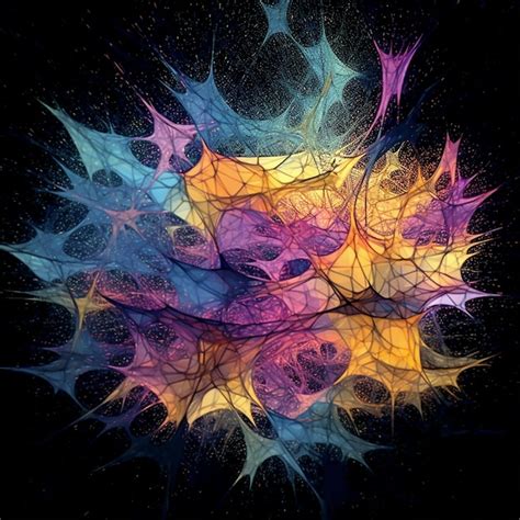 premium ai image neural network pattern