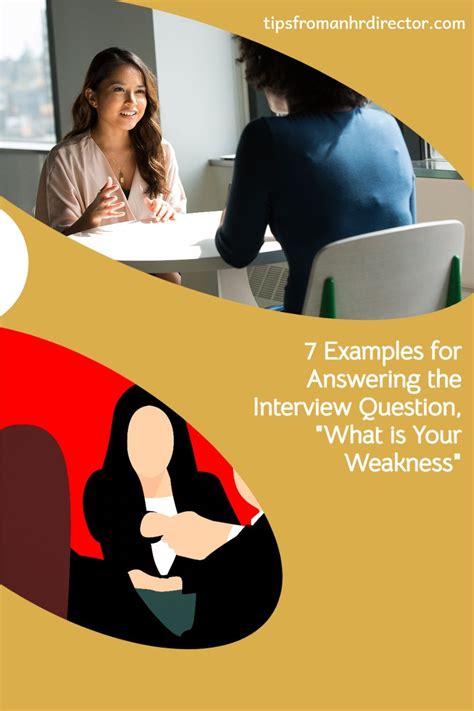 Examples For Answering The Interview Question What Is Your Weakness Interview Questions