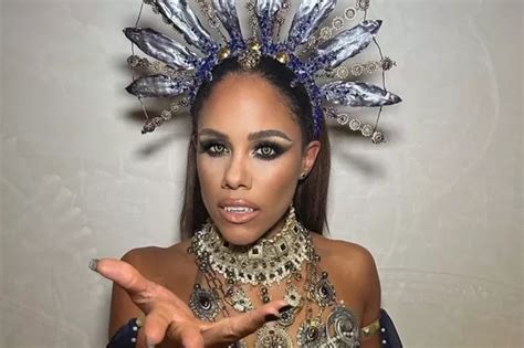 Alex Scott Dresses As Vampire With Jess Glynne In Latex As Couple Attend Halloween Party Daily