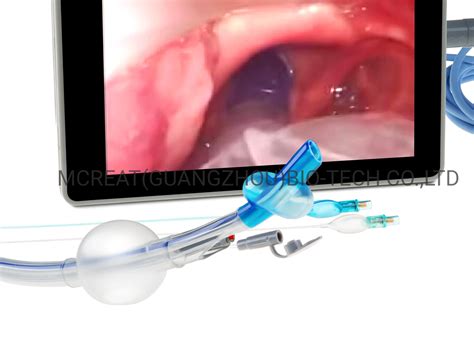 Medical Grade Video Double Lumen Bronchial Tube Left And Right Sided Endobronchial Tube Intubation