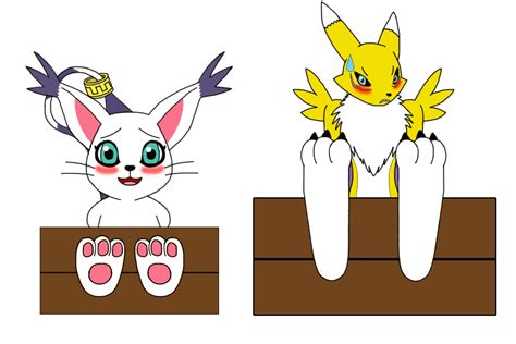Gatomon Or Renamon By Xtkl On Deviantart