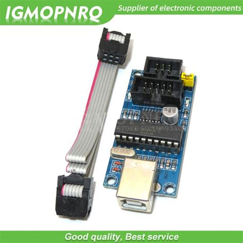 1PCS USBTiny USBtinyISP AVR ISP Programmer Bootloader For IDE Meag2560 UNO R3 With 10pin
