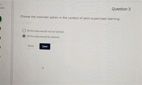 Question 3 Choose The Incorrect Option In The Studyx