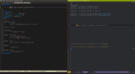Terminal When Using Bash Or Another Shell From A Buffer How Do I