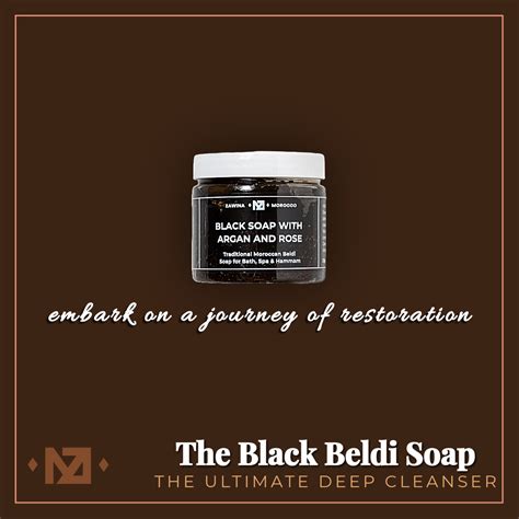 Black Beldi Soap - Authentic Traditional Moroccan Soap – Zawina Morocco