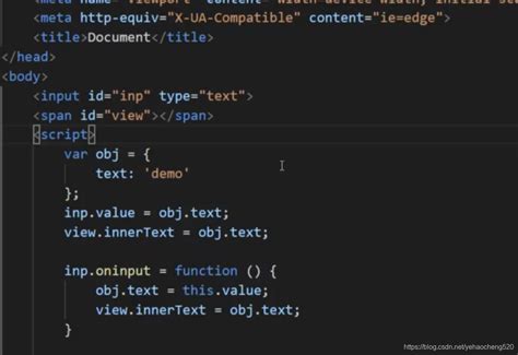 Input和span标签模拟双向数据绑定——最简单的方法span里放入两个数据怎么写 Csdn博客