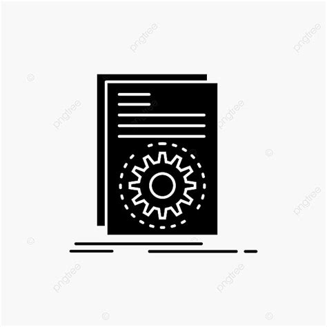Code Executable File Running Script Glyph Icon Vector Isola Icons Converter Icons Fitness