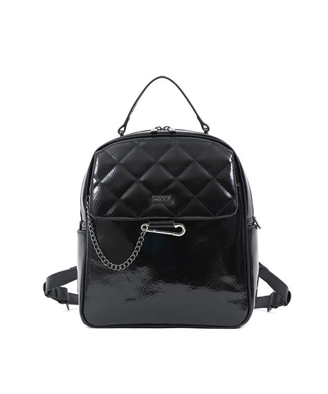 Doca ženski Crni Lakovani Ranac 19736 Black