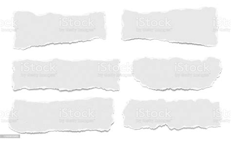 찢어진 흰색 노트 노트북 종이 조각흰색 배경에 붙어 있습니다 벡터 일러스트레이션 찢겨진에 대한 스톡 벡터 아트 및 기타 이미지 찢겨진 0명 라벨 Istock