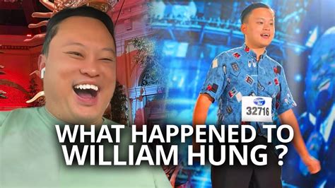 What Happened To William Hung Life After Fame Youtube