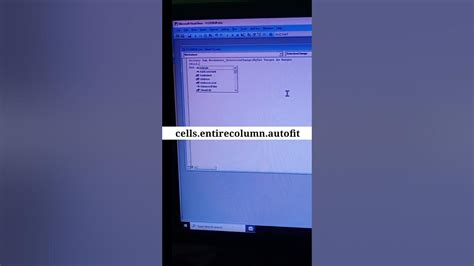 Excel Auto Fit Column Width With View Code Ms Excel Msexcel