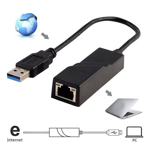 Wired USB To Gigabit Ethernet RJ LAN Vicedeal