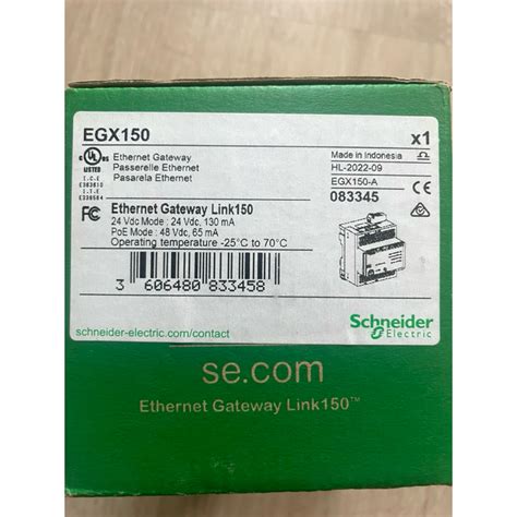 Schneider ชไนเดอร์ Egx150 Link 150 Ethernet Gateway Shopee Thailand