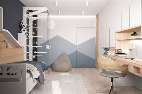 Дизайн детской в стиле минимализм ⬛ СТУДИЯ ДИЗАЙНА ИНТЕРЬЕРА Дизайн общественных и жилых