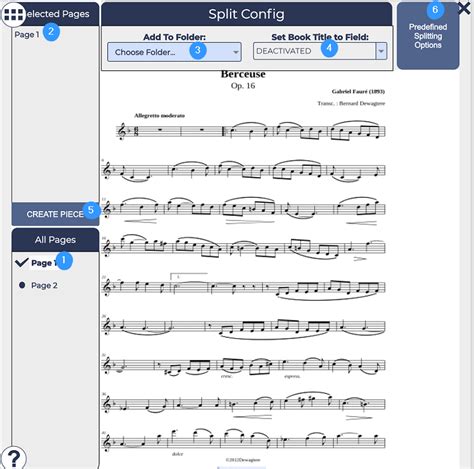 File Piece Splitter Main Screen Png MusicReader Manual