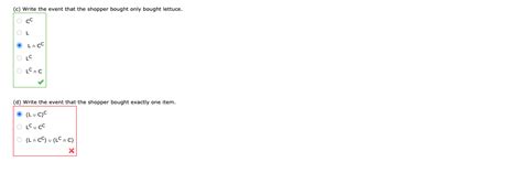 Solved Write Each Question Notation Recall The Follow A And Chegg