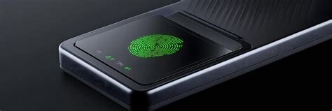 Biometric Security Scanner Featuring Fingerprint Recognition Premium Ai Generated Image