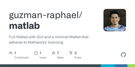 Github Guzman Raphael Matlab Full Matlab With Gui And A Minimal Matlab That Adheres To