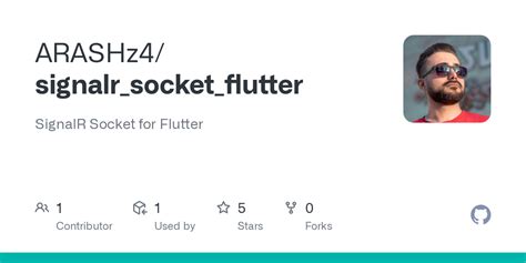 Github Arashz4signalrsocketflutter Signalr Socket For Flutter