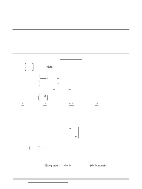 Maths Class Xii Chapter 01 To 08 Practice Paper 10 Pdf Area