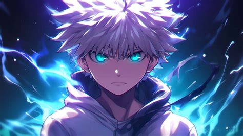 Stuning Killua Hunter X Hunter Desktop Wallpaper 4k Wallpapers