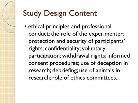Ppt Methods To Control Extraneous Variables Powerpoint Presentation