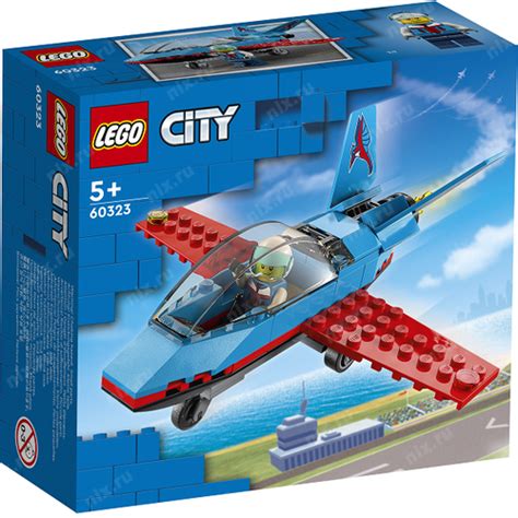 LEGO Трюковый самолет 60323 — купить, цена и характеристики, отзывы