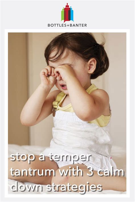 How To Stop A Temper Tantrum Using These 3 Calm Down Strategies For