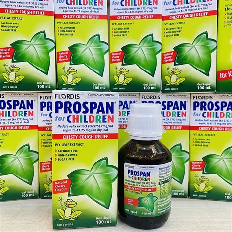 Thuốc Ho Prospan Của Úc Giải Pháp Hiệu Quả Cho Vấn đề Ho