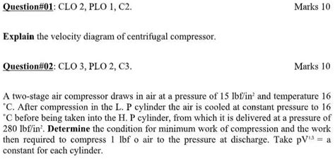 solved question 01 clo2 plo1 c2 marks 10 explain the velocity