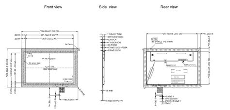 Inch IPS TFT LCD Display CTP With AF Treatment CDTech LCD Touch Screen