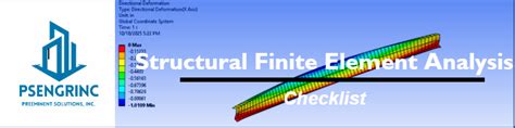 Structural Finite Element Analysis Preeminent Solutions Engineering