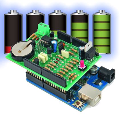 Powering Arduino With Batteries Thanks To A Battery Shield Open Electronics