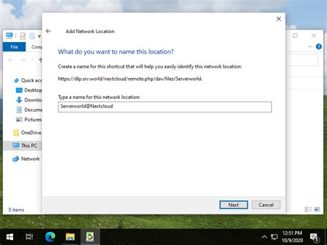 ubuntu 20 04 lts nextcloud access via webdav server world