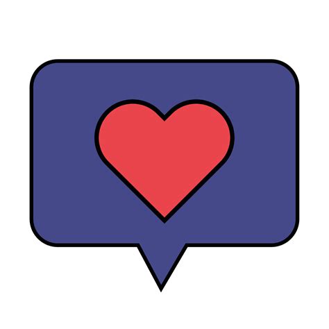 Notification Like Icon Social Network App Icon Vector Illustration 16228149 Vector Art At Vecteezy