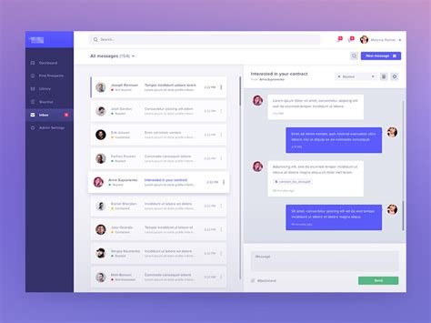 Message Interfaces 2017 Muzli Design Inspiration