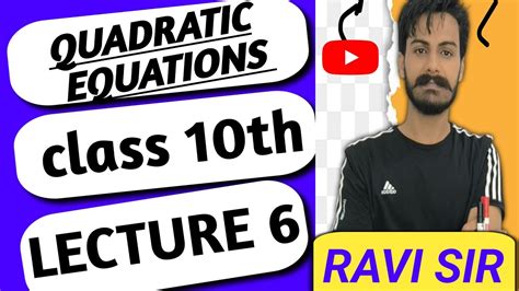 L 6 Quadratic Equation How To Create Quadratic Equation Class