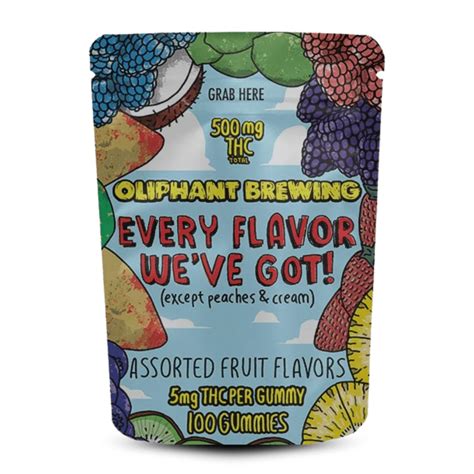 Blue Kushy 10mg Thc Oliphant Brewing