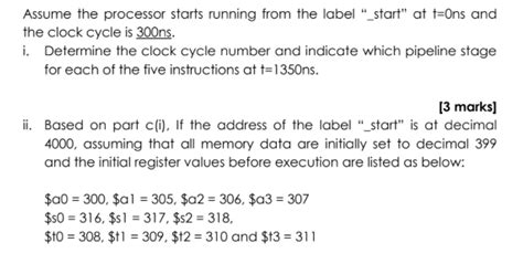 C Given The Following Instruction Sequence Which Is