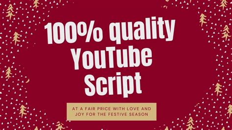 1 Engaging Youtube Script And 5 Free SEO Optimized Titles Upwork